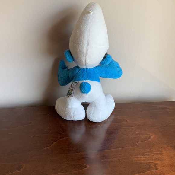 Peyo | Toys | Vintage Classic Smurfs Brainy Plush Doll | Poshmark